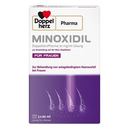 Minoxidil DoppelherzPharma für Frauen 20 mg/ml Lösung zur Anwend