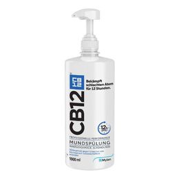 CB12® CB12 Mundspülung mit Chlorhexidin, gegen Mundgeruch für 12 Std.