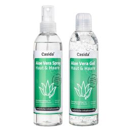 Casida Aloe Vera Gel+aloe Vera Spray Set