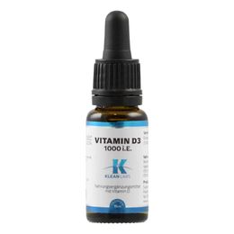 KLEAN LABS Vitamin D3 1.000 I.E. pro Tropfen