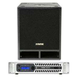 Fame Audio 15" Sub + Endstufe Set