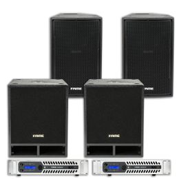 Fame Audio MT 12 + 15" Sub + Endstufe