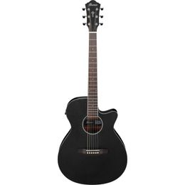 Ibanez AEG7MH-WK Weathered Black Open Pore