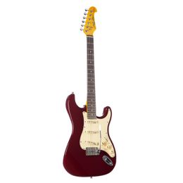 J & D E-Gitarre ST Vintage Red