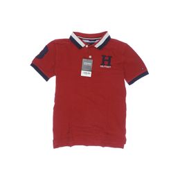 Tommy Hilfiger Herren Poloshirt, rot, Gr. 146