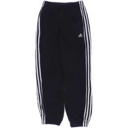 Adidas Herren Stoffhose, schwarz, Gr. 140