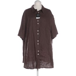 Ulla Popken Damen Bluse, braun, Gr. 56