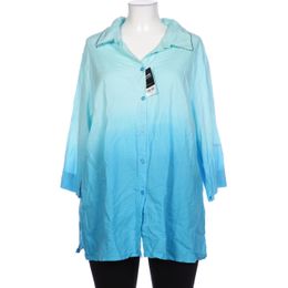 Ulla Popken Damen Bluse, hellblau, Gr. 50