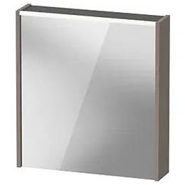 Duravit D-Code Spiegelschrank DC7105L43432000 650x700 mm, Weiß, mit Beleuchtung und Steckdose J