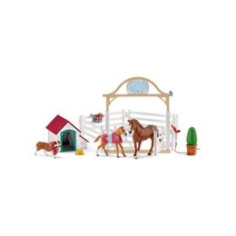 Schleich Hannahs guest horses with Dog