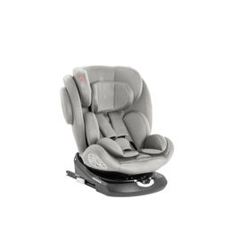 Kikkaboo Kindersitz i-Felix i-Size (40-150cm) Isofix Top Tether 360 Grad Drehung hellgrau