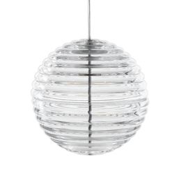 Tom Dixon - Press LED Pendelleuchte Sphere, klar