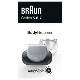 Braun EasyClick Bodygroomer Aufsatz für Series 5, 6 und 7 Elektrorasierer - Trimmen und Rasieren mit 3 Längeneinstellungen