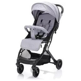 Kinder-Buggy fillikid "Styler, hellgrau melange" grau (hellgrau melange) Baby Kinderwagen mit Trolleygriff