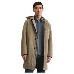 Marc O'Polo Trenchcoat MARC O'POLO "wattiert und wasserabweisend" Gr. S, braun Herren Mäntel