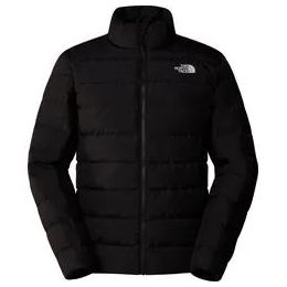 Daunenjacke The North Face "ACONCAGUA 3 JACKET" Gr. XXL, schwarz (tnf schwarz, npf) Herren Jacken mit Logodruck