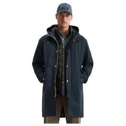 Marc O'Polo Parka MARC O'POLO "wattiert und wasserabweisend" Gr. XXL, blau Herren Jacken