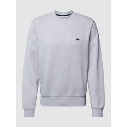 Lacoste Sweatshirt in Melange-Optik