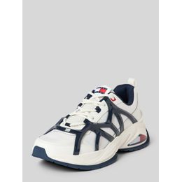 Tommy Jeans Sneaker aus Leder-Mix