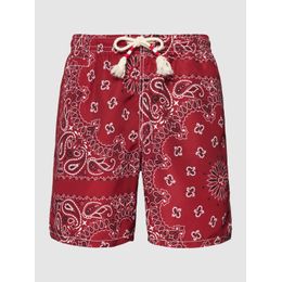 Mc2 Saint Barth Badehose mit Allover-Print Modell 'CAPRESE'