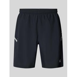 Under Armour Regular Fit Shorts mit Label-Print Modell 'Tech Utility'