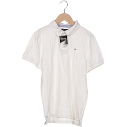 Tommy Hilfiger Herren Poloshirt, weiß, Gr. 176