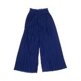 Zara Damen Stoffhose, blau, Gr. 152