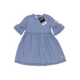 Steiff Damen Kleid, blau, Gr. 98