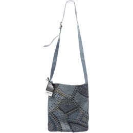 Abro Damen Handtasche, hellblau, Gr.