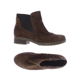 Gabor Damen Stiefelette, braun, Gr. 6.5