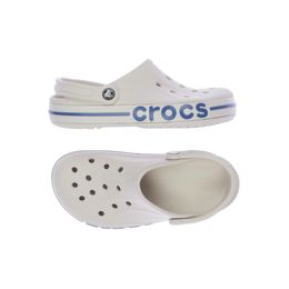 Crocs Damen Sandale, cremeweiß, Gr. 8