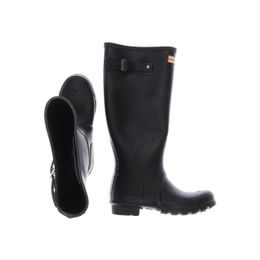 Hunter Damen Stiefel, schwarz, Gr. 36