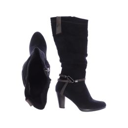 Marco Tozzi Damen Stiefel, schwarz, Gr. 38