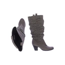 Tamaris Damen Stiefel, grau, Gr. 38