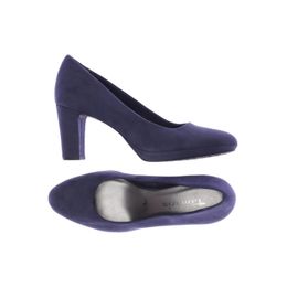 Tamaris Damen Pumps, blau, Gr. 40