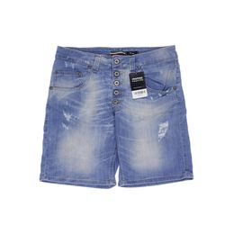 PLEASE Damen Shorts, blau, Gr. 42