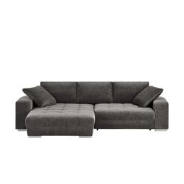 bobb Ecksofa mit Schlaffunktion Caro ¦ grau ¦ Maße (cm): B: 305 H: 8