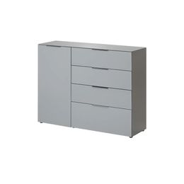 U.N.O uno Sideboard Levi ¦ grau ¦ Maße (cm): B: 134 H: 102 T: 42