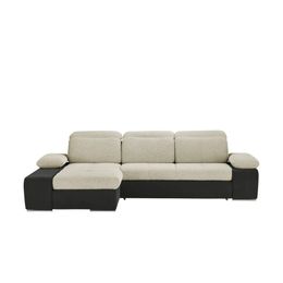 switch Ecksofa Avilla ¦ beige ¦ Maße (cm): B: 285 H: 86 T: 187