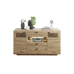 U.N.O uno Sideboard Madera II ¦ holzfarben ¦ Maße (cm): B: 175 H: 98 T: 47