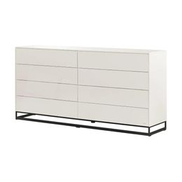 JOOP! Sideboard Gloss Cubic ¦ grau ¦ Maße (cm): B: 182,5 H: 88,9 T: