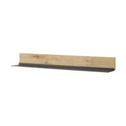 Jette Home Wandboard Como ¦ holzfarben ¦ Maße (cm): B: 150 H: 17 T: