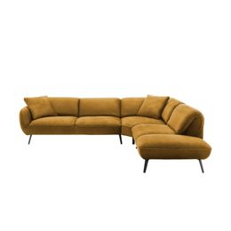 pop Ecksofa Ventus ¦ gelb ¦ Maße (cm): B: 304 T: 246