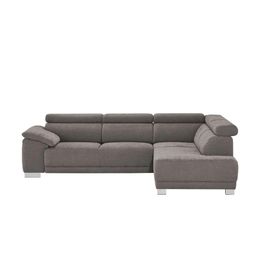 Höffner Ecksofa Chocolo ¦ braun ¦ Maße (cm): B: 270 H: 76 T: 205