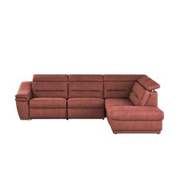 meinSofa Ecksofa Ivonne-S ¦ rot ¦ Maße (cm): B: 294 H: 84 T: 245