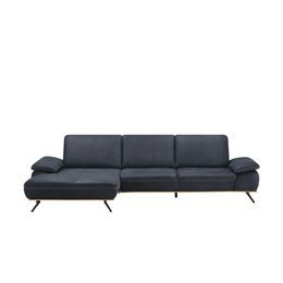 meinSofa Ecksofa Fiona ¦ blau ¦ Maße (cm): B: 322 H: 89 T: 187