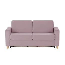 Nehl Schlafsofa Boston Deluxe ¦ rosa/pink ¦ Maße (cm): B: 199 H: 91