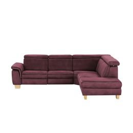 Mein Sofa bold Ecksofa Beata ¦ rot ¦ Maße (cm): B: 270 H: 80 T: 233