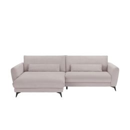 Höffner Ecksofa Cordstoff Amina ¦ beige ¦ Maße (cm): B: 288 H: 81 T: 194