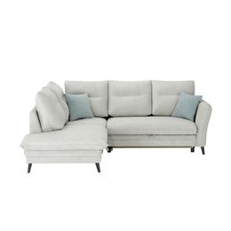 Höffner Ecksofa Wilma ¦ grau ¦ Maße (cm): B: 245 H: 95 T: 203